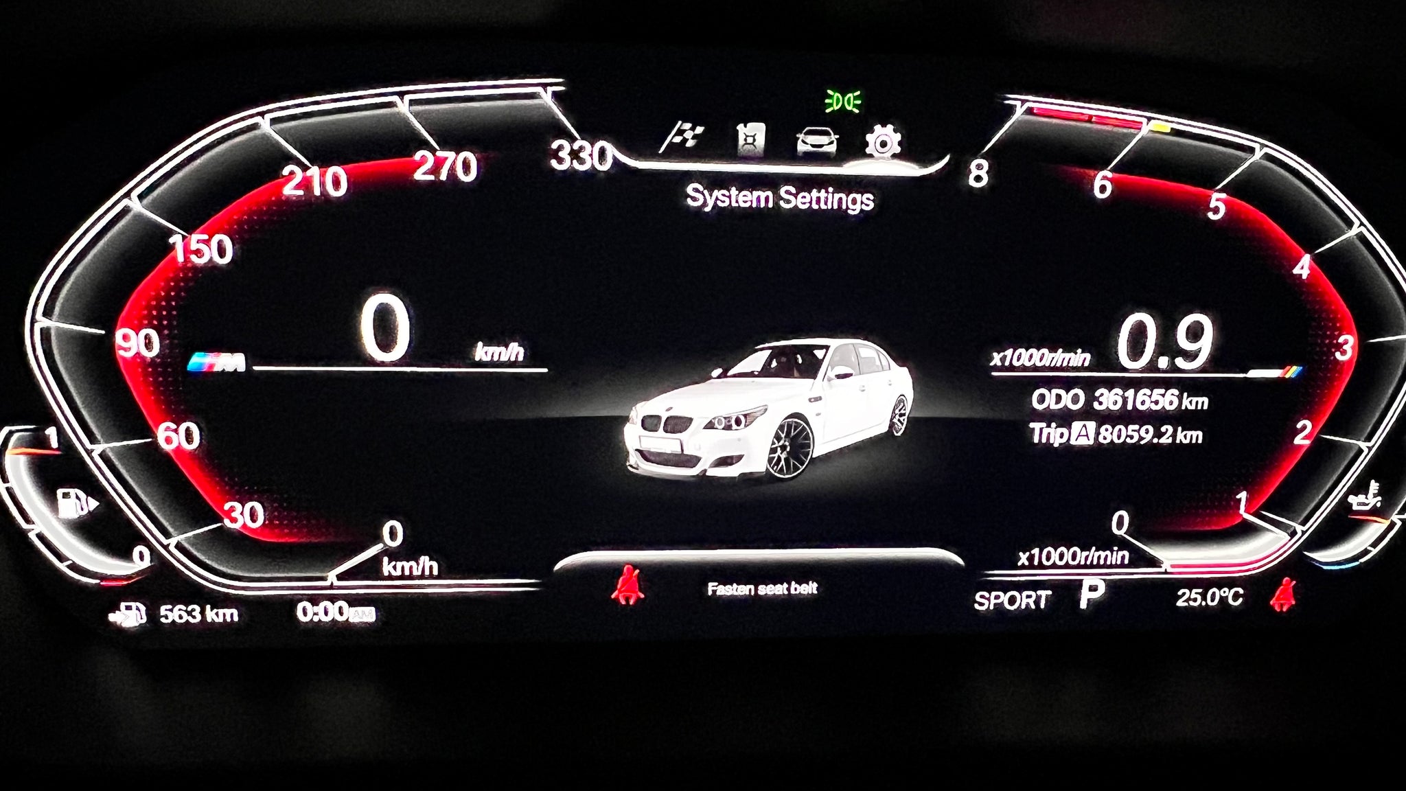 Digital LCD Cluster for BMW E60 Pre Lci & Lci 2003-2010 ( HUD SUPPORTED ) – DXTuning