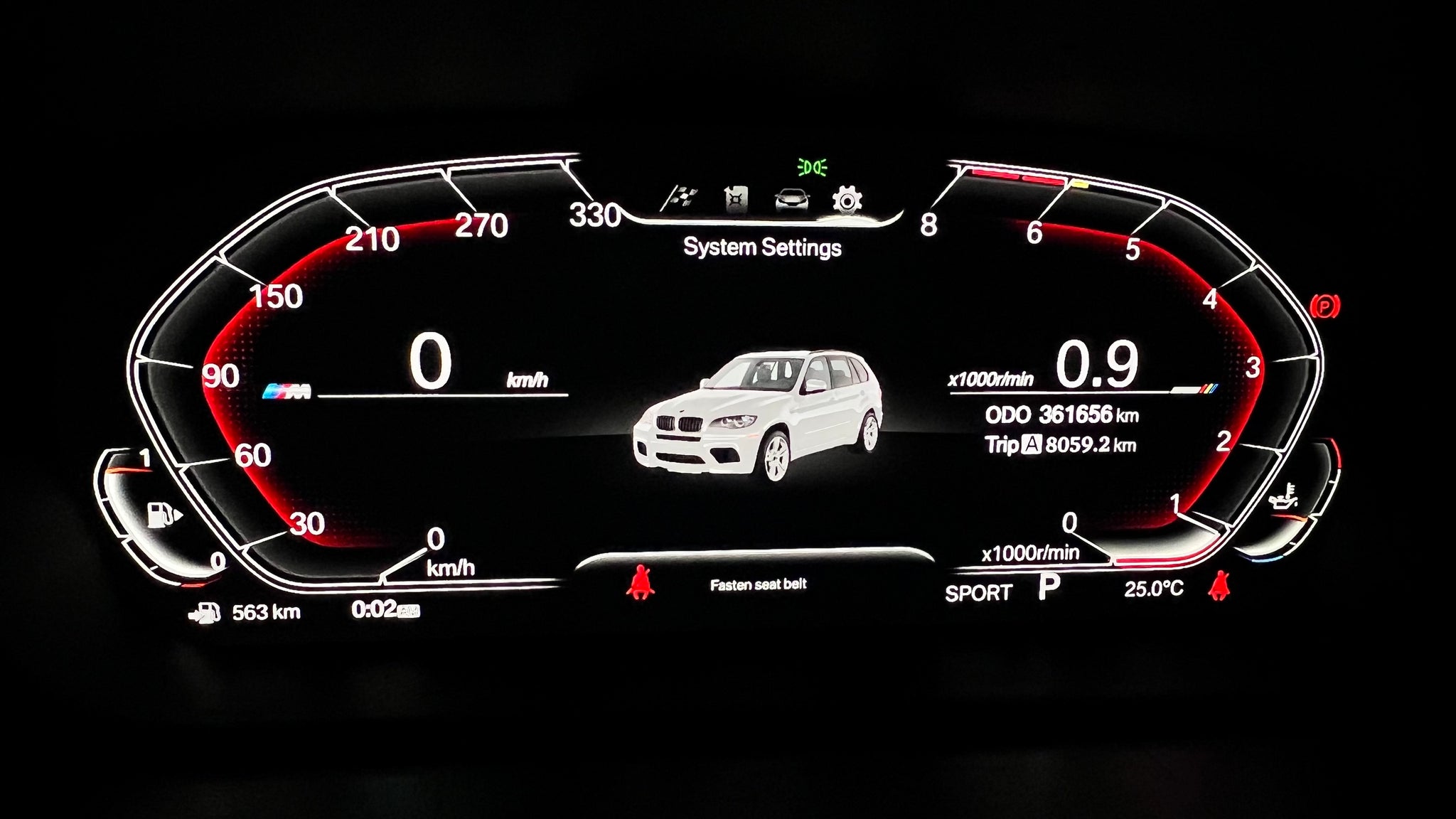 Digital LCD Cluster for BMW E70 E71 Pre LCI & LCI 2007-2013 – DXTUNING