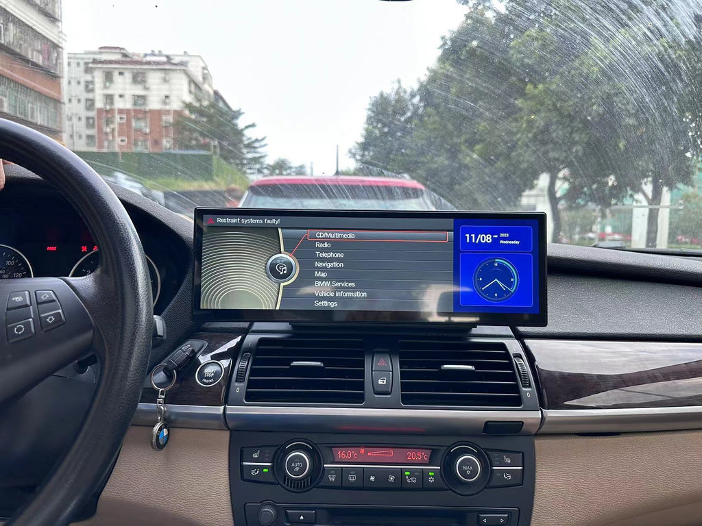 BMW E70 Flat Screen Display Head Unit – DXTuning