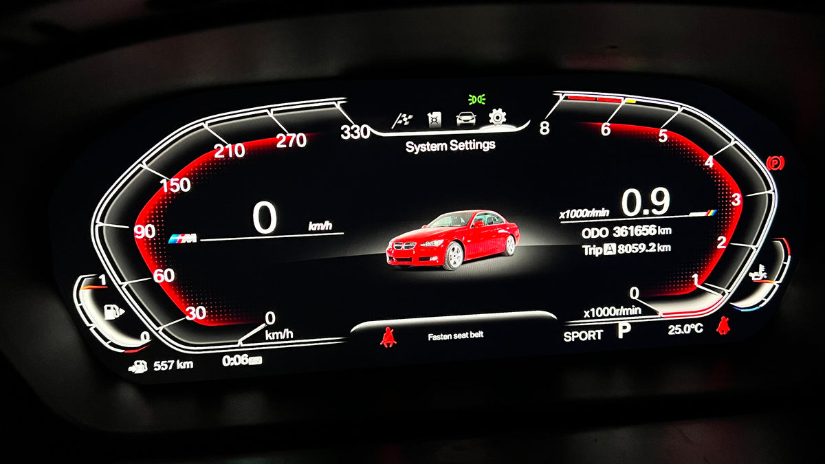 Digital LCD Cluster for BMW E90 E91 E92 E93 Pre LCI & LCI – DXTUNING