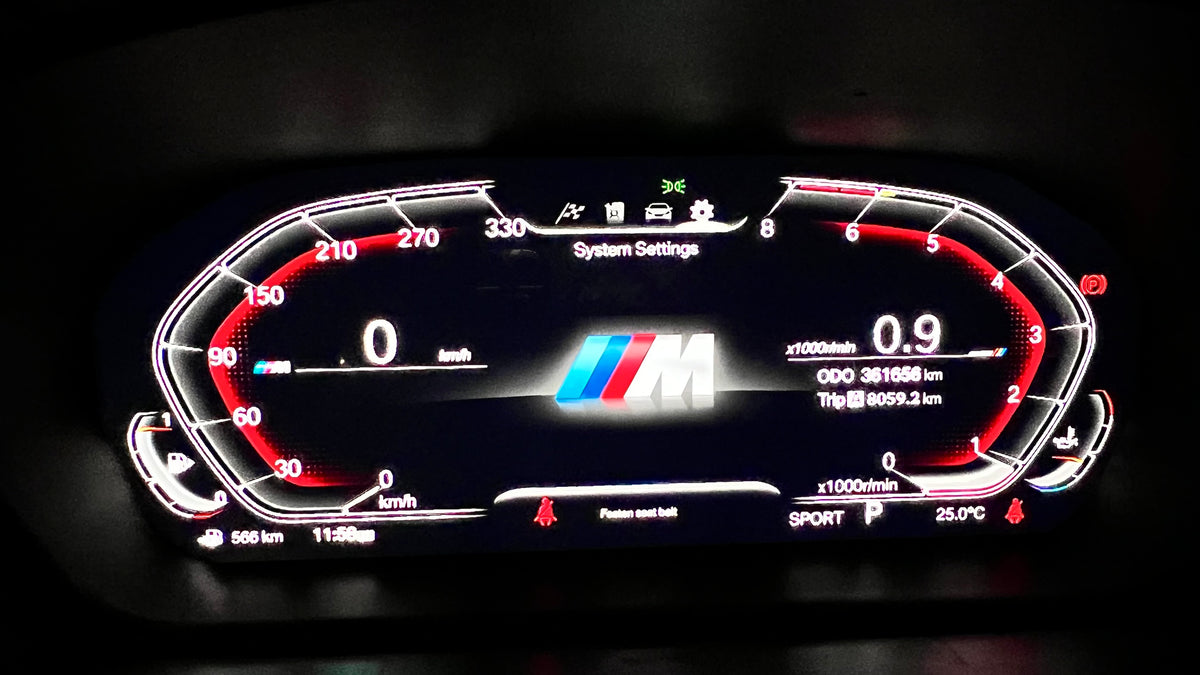 Digital LCD Cluster for BMW E60 Pre Lci & Lci 2003-2010 ( HUD SUPPORTED ...