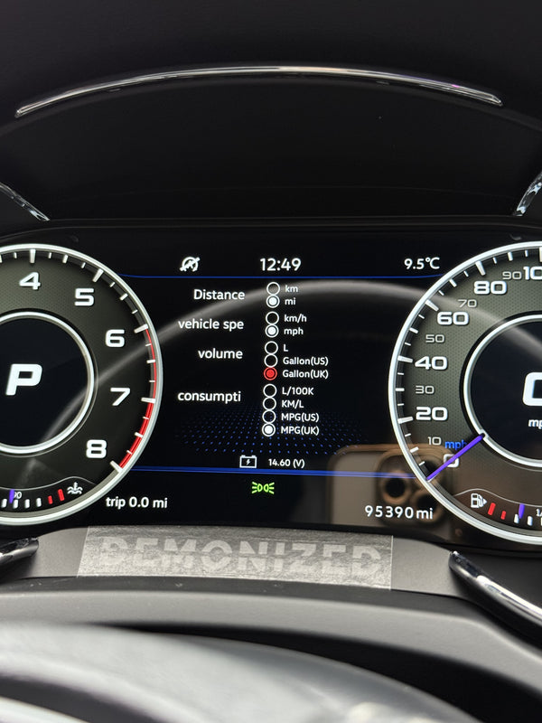 Audi A3 S3 RS3 TT Digital Instrument Cluster Virtual Cockpit Lcd Scre ...