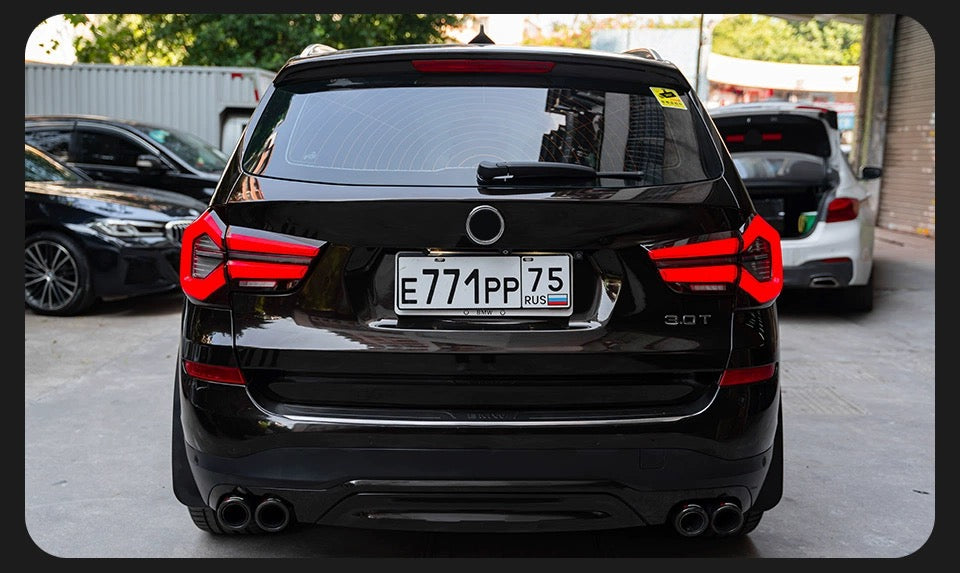 BMW F25 X3 FULL LED TAILS – DXTuning