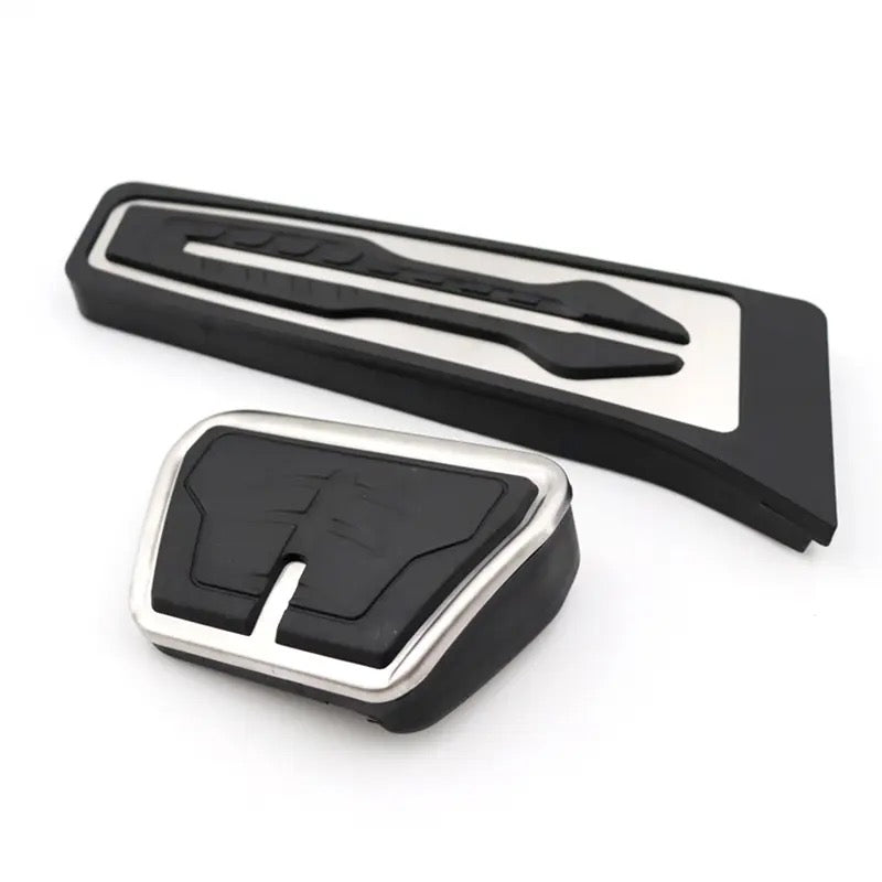 Foot rest paddle Gas Paddle Brake Paddle cover for BMW F10 / E70 / E71 ...