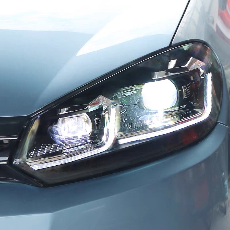 VW Golf MK6 LED headlights – DXTuning