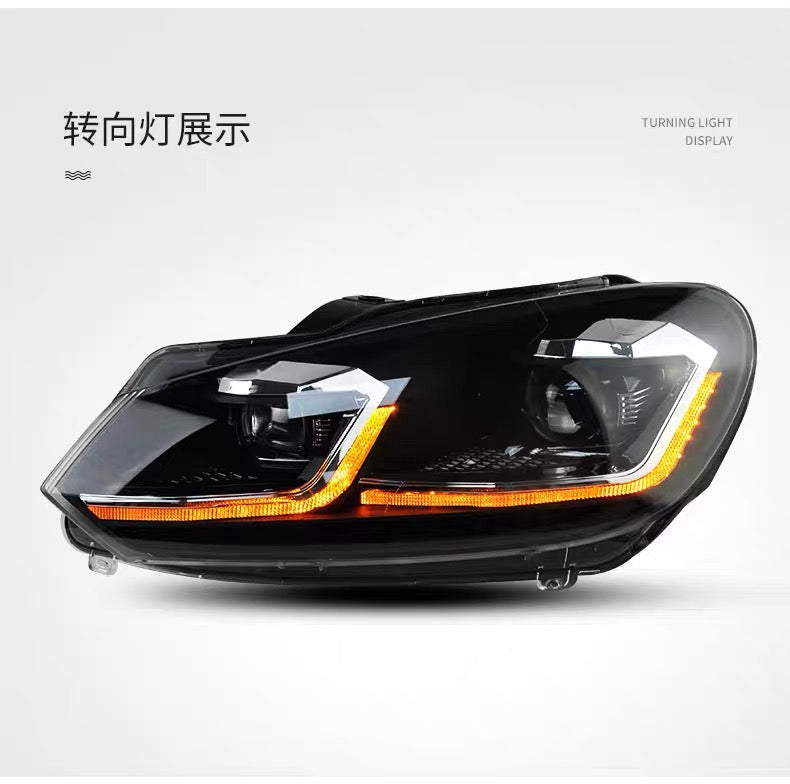 VW Golf MK6 LED headlights – DXTuning