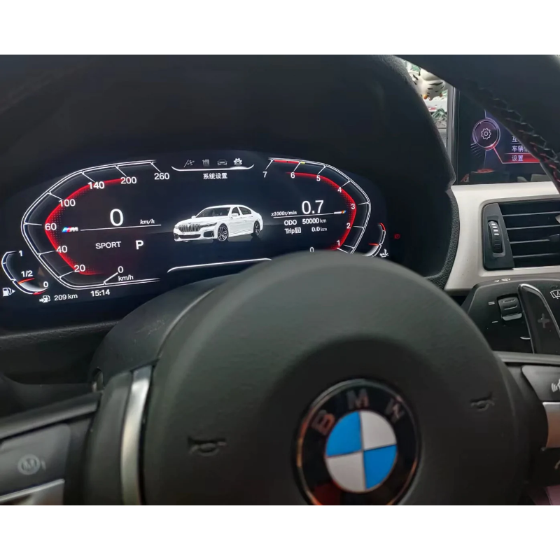 Digital Lcd Cluster For Bmw E60 Pre Lci And Lci 2003 2010 Hud Supported