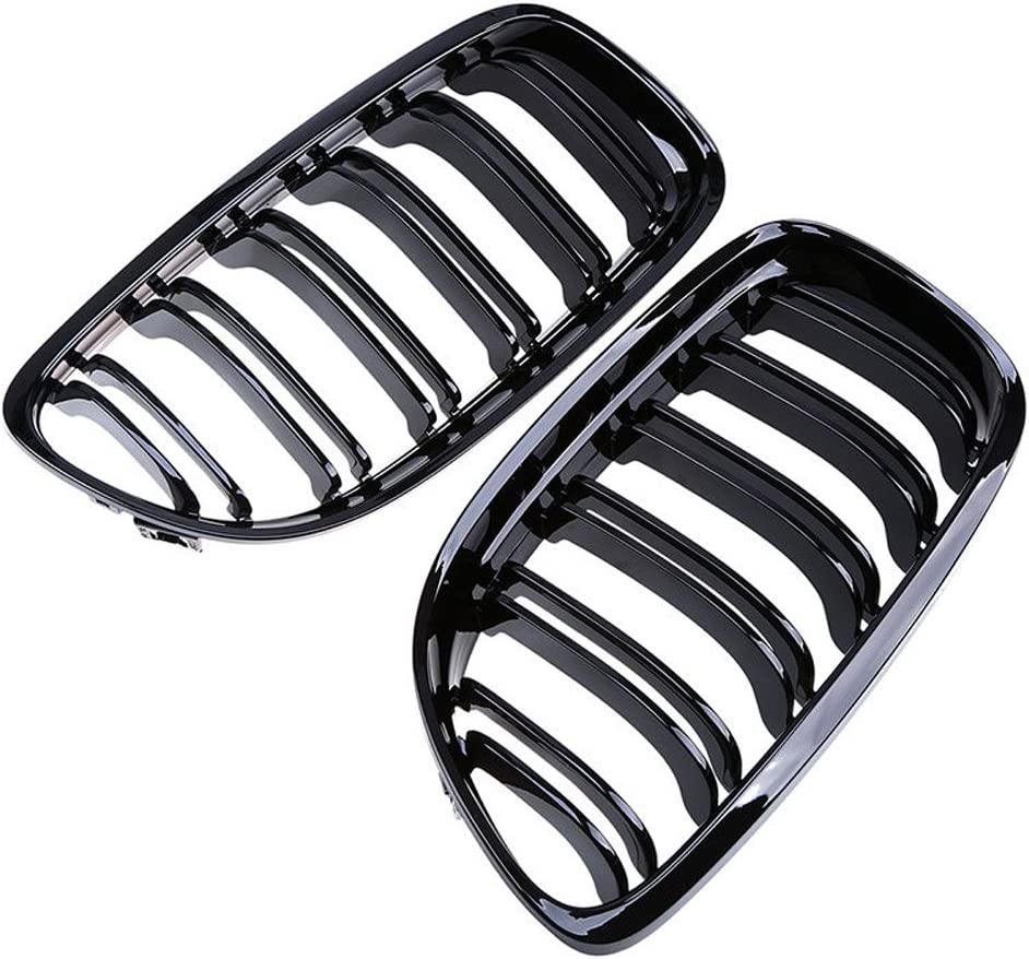 Gloss Black M-Style Front Grille for BMW E90/E91 LCI 3-series – DXTuning