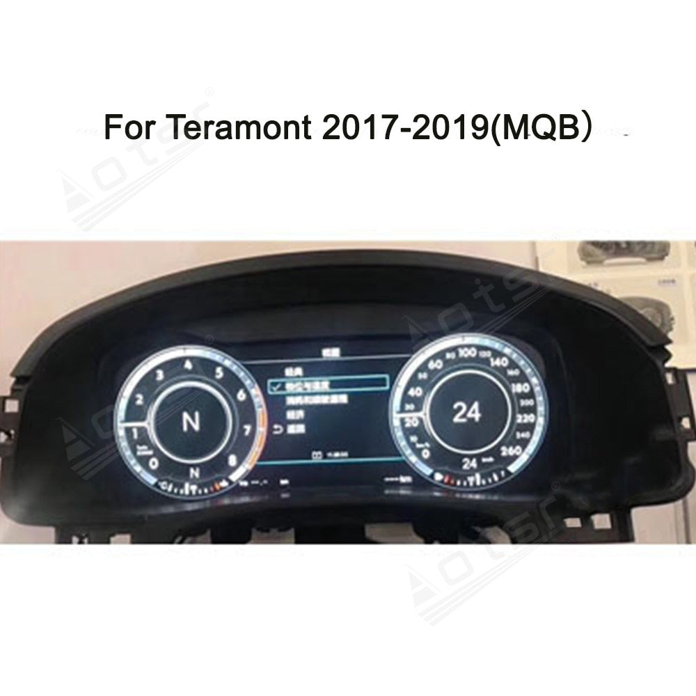 Dashboard For VW B8 PASSAT CC golf 7 GTI Variant Car LCD Instrument P ...