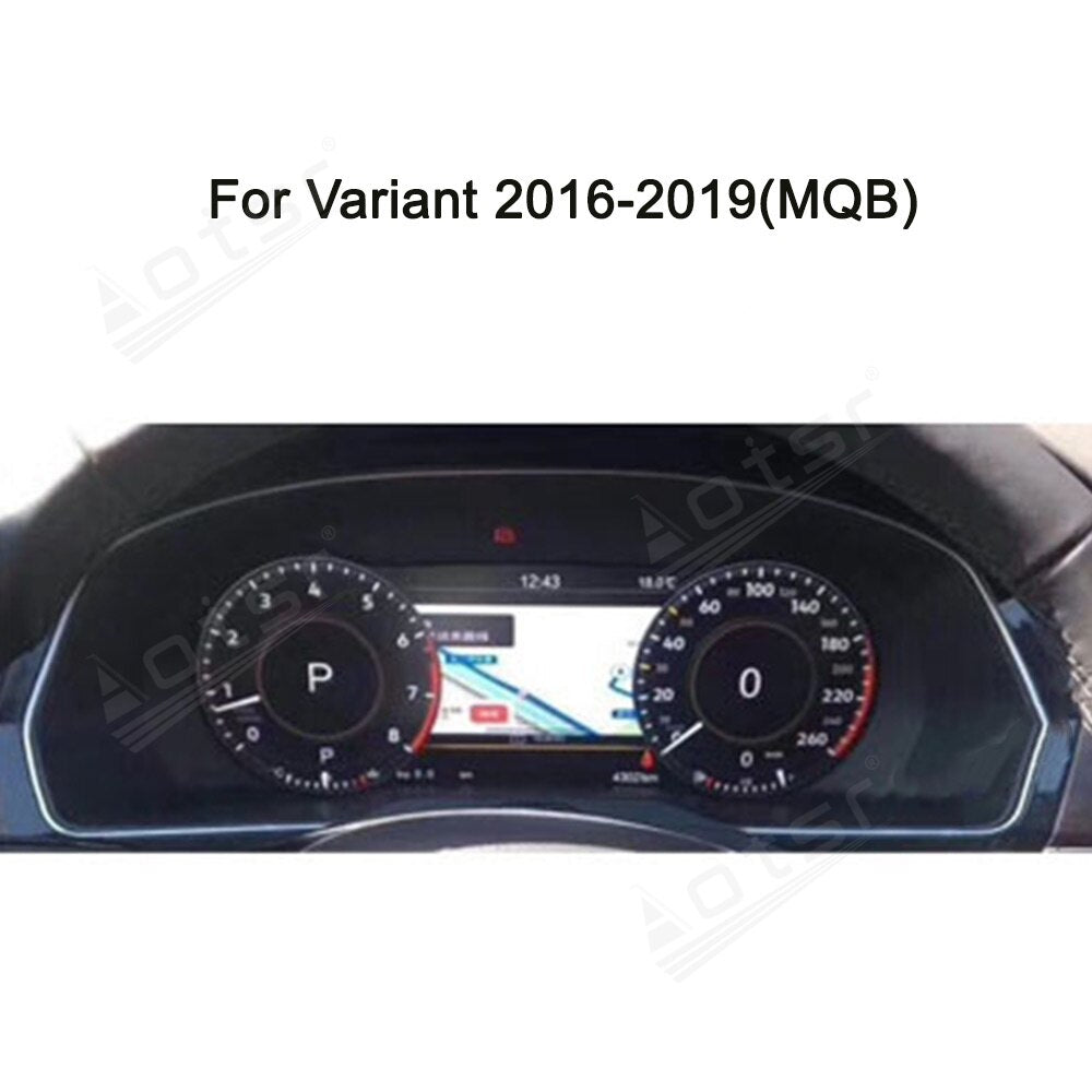 Dashboard For VW B8 PASSAT CC golf 7 GTI Variant Car LCD Instrument P – DXTuning