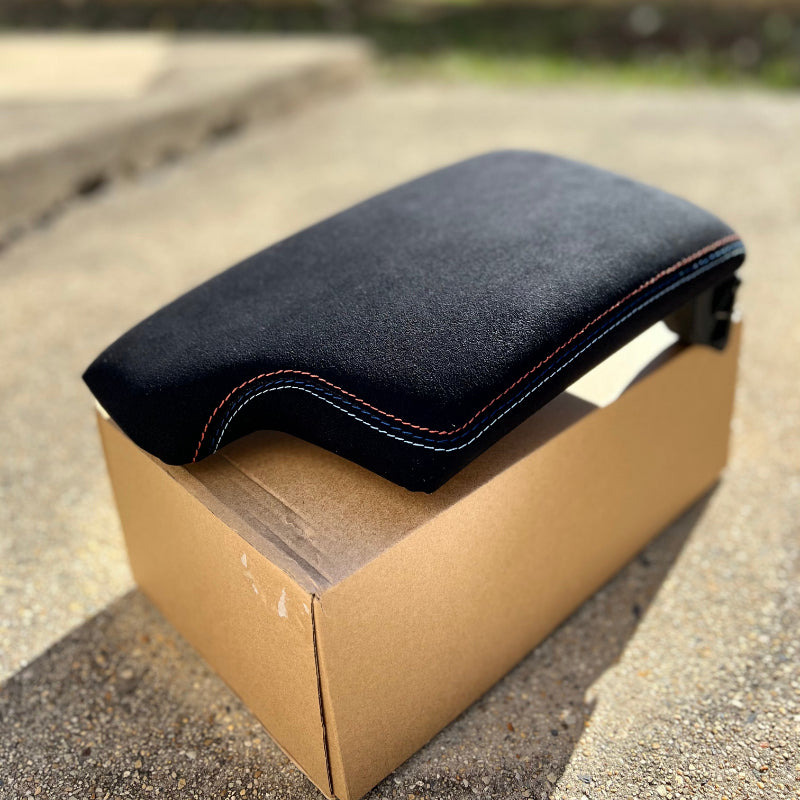 Alcantara Center Console Armrest for BMW E90/E91/E92/E93 3-series ...