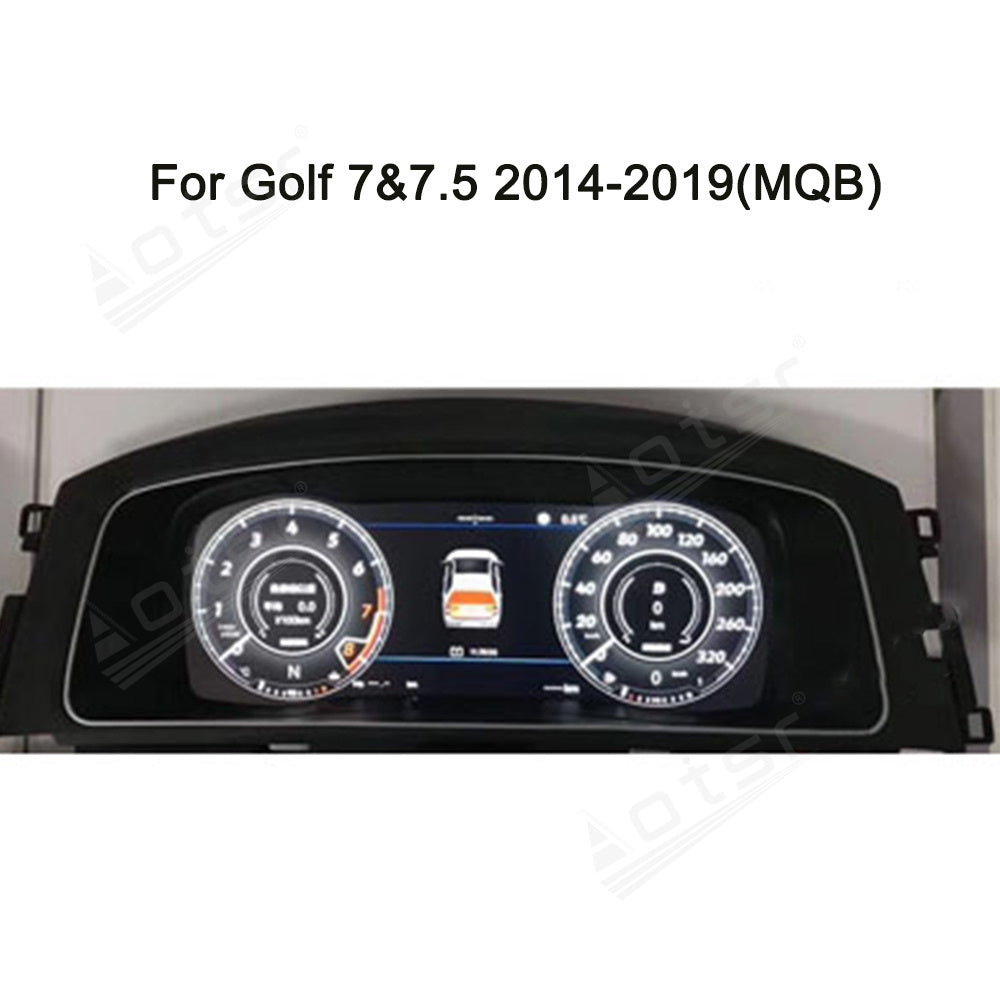 Dashboard For VW B8 PASSAT CC golf 7 GTI Variant Car LCD Instrument P ...