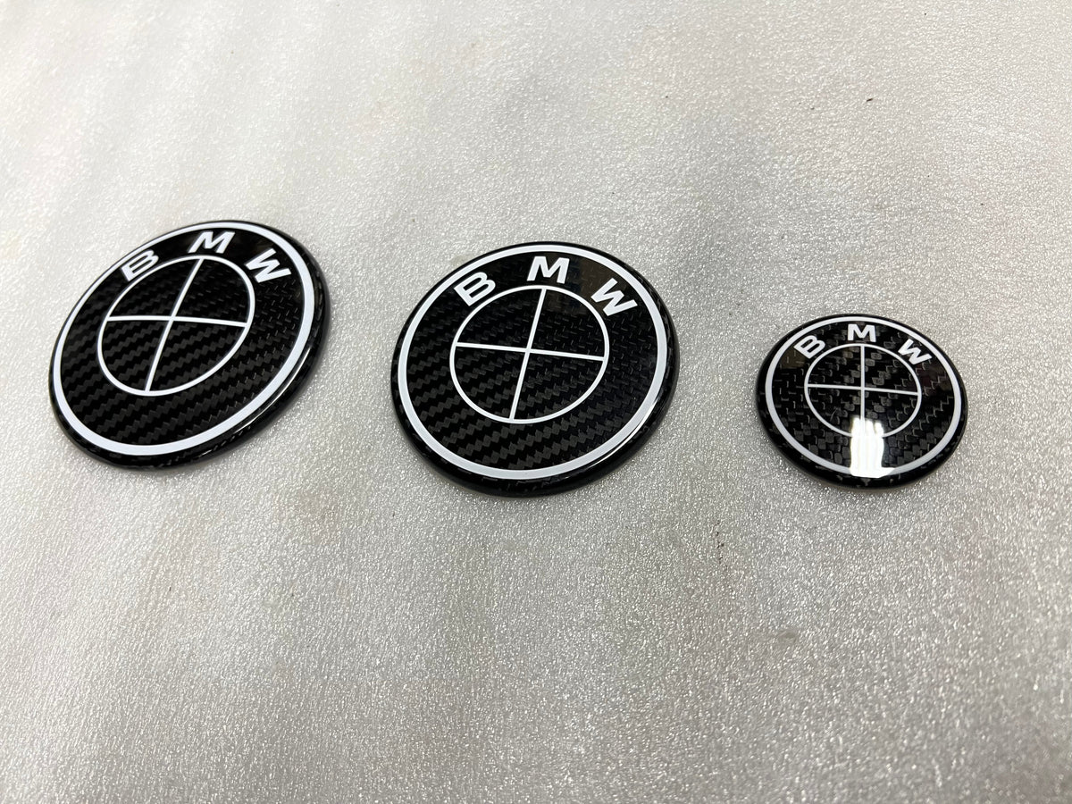 Carbon Fiber BMW Badge/Roundel Overlay – DXTuning