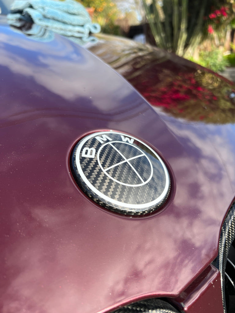 Carbon Fiber BMW Badge/Roundel Overlay – DXTUNING