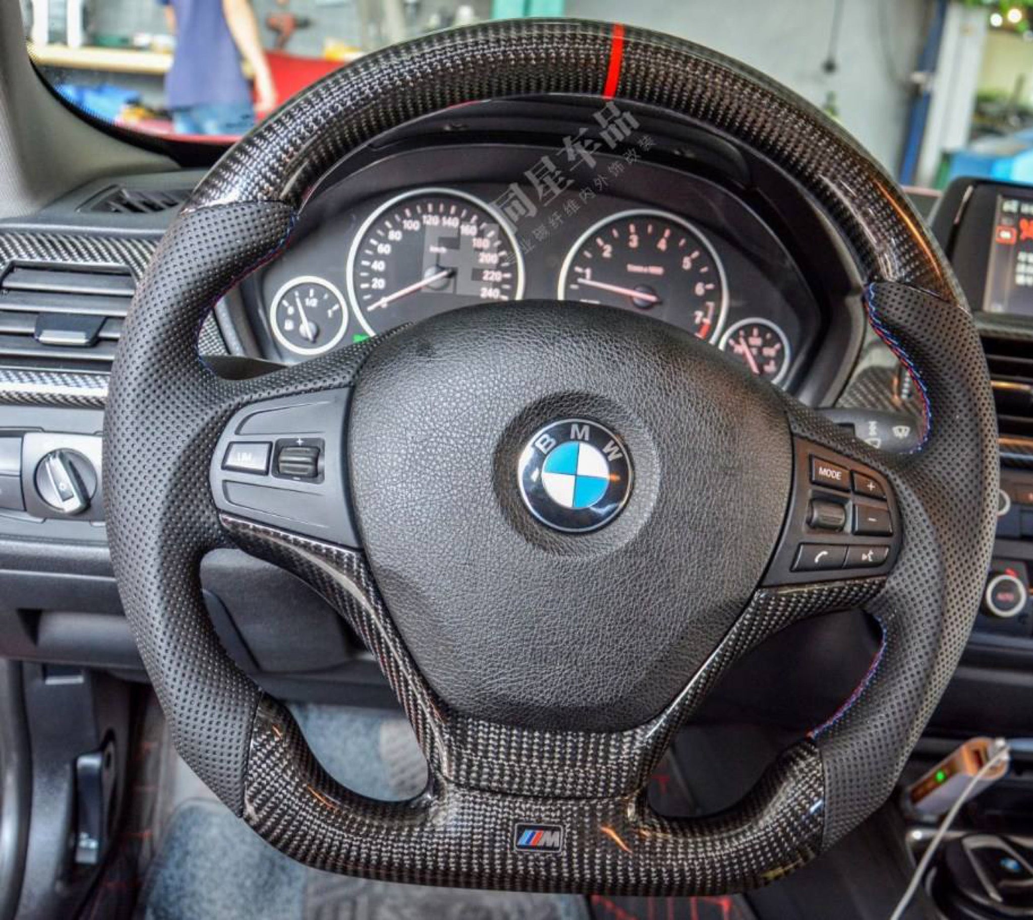 Custom Carbon Fiber (Base) Steering Wheel for F22/F30/F32 & more – DXTuning