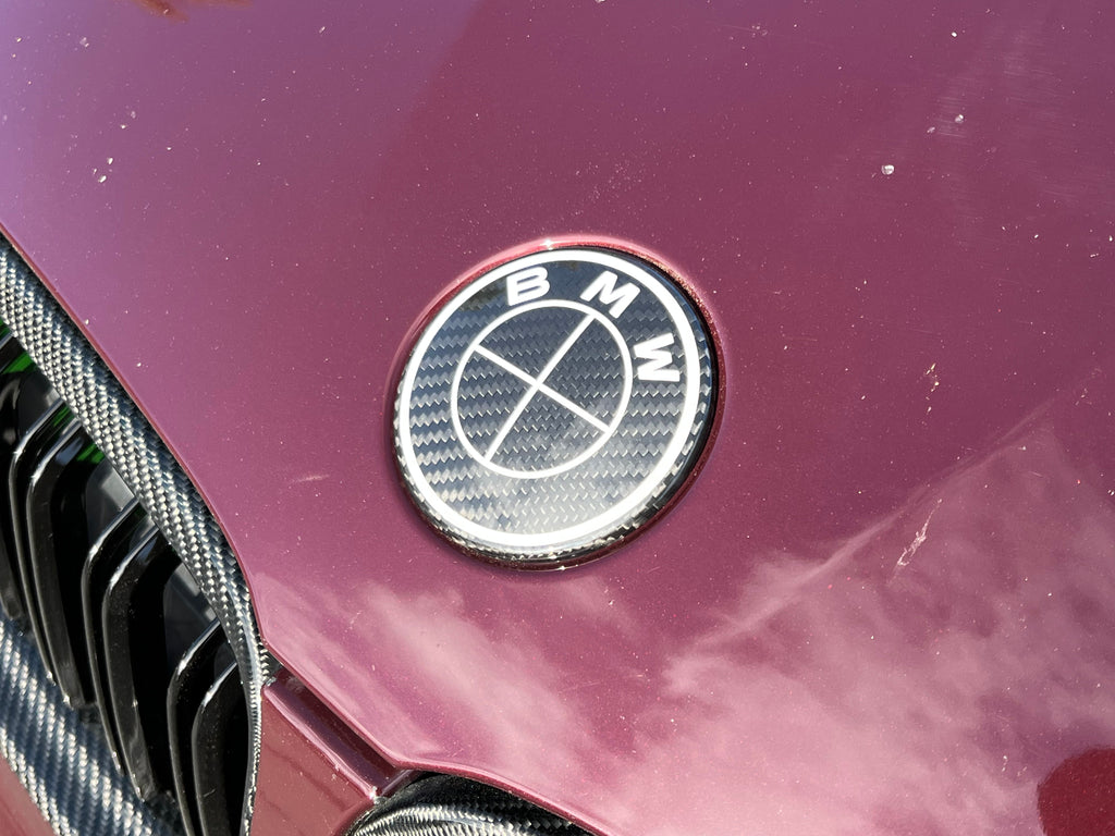 Carbon Fiber BMW Badge/Roundel Overlay – DXTUNING