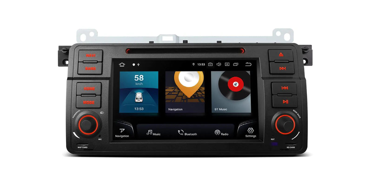 Head Unit for BMW E46 (1998-2006) M3 Sedan Coupe Convertible | Qualcom ...